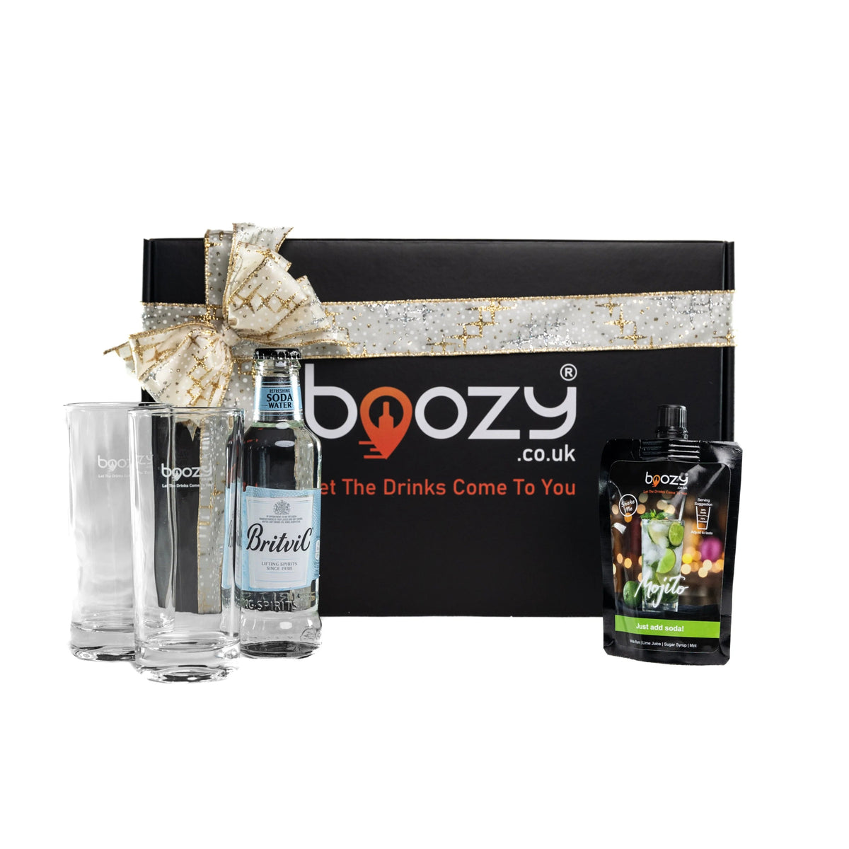 Boozy Premium Cocktail Gift Sets With Glasses, For Special Occasions