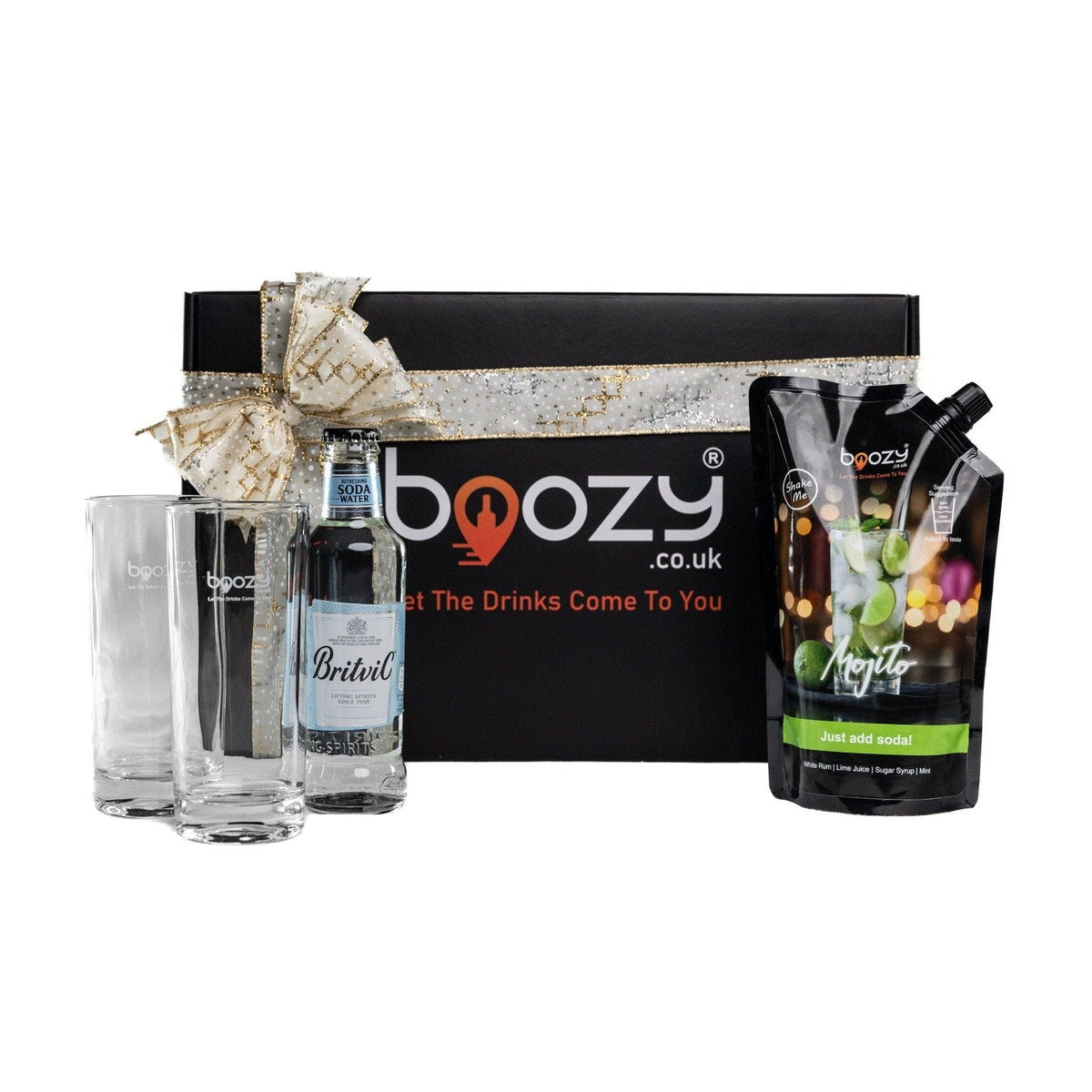 Boozy Premium Cocktail Gift Sets With Glasses, For Special Occasions